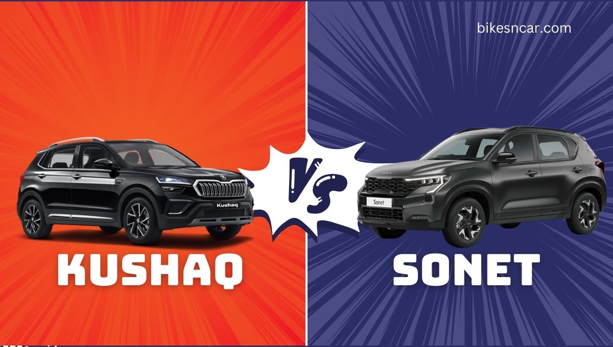 Kia Sonet 2024 vs Skoda Kushaq - Bikes N Car